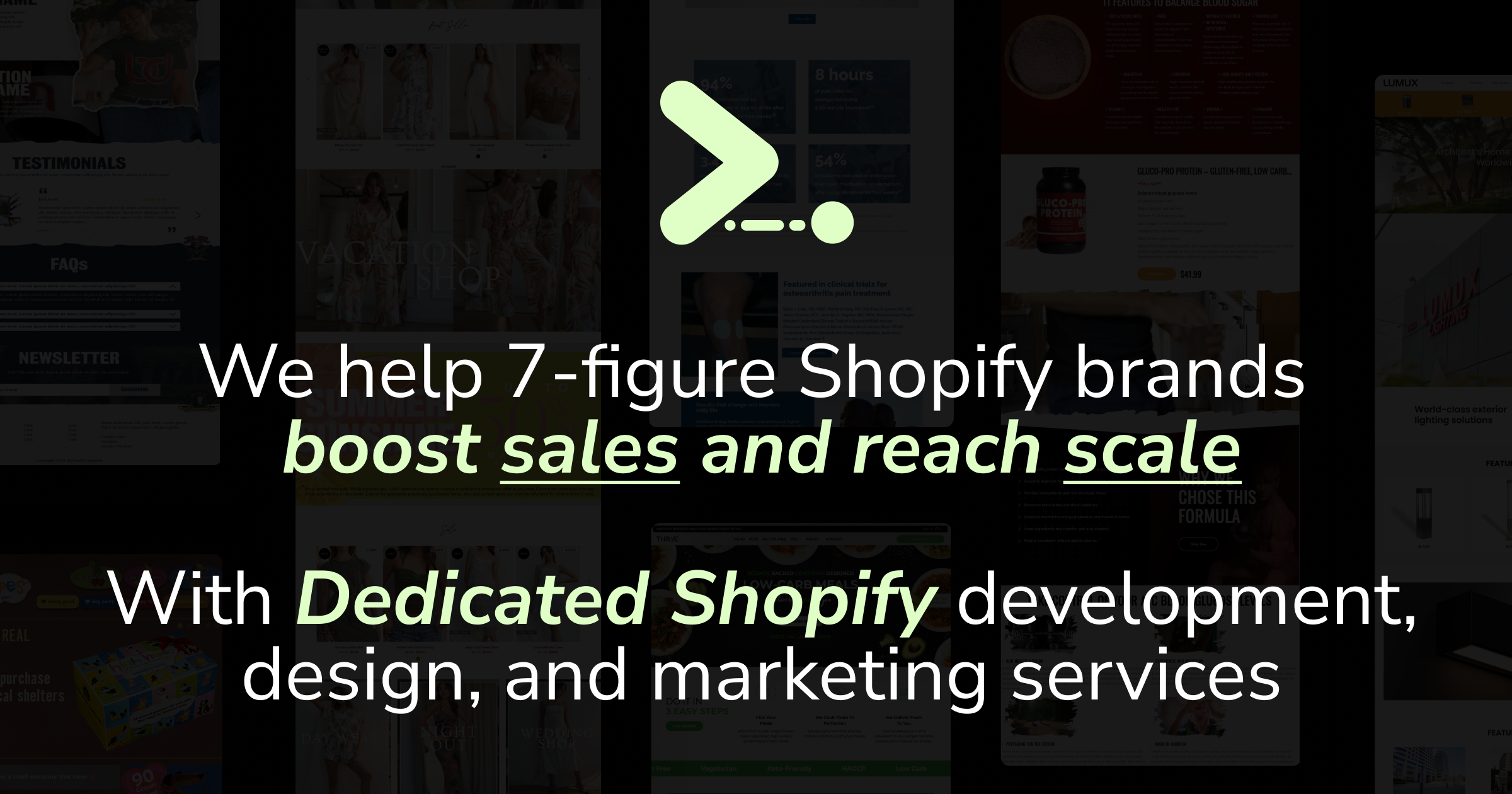 Scale with a team of Shopify Development Services Experts
